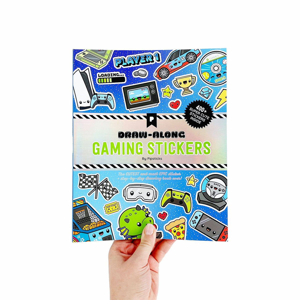 Pipstickers - Draw-Along Gaming Sticker Book – Fox + Kit Children's ...